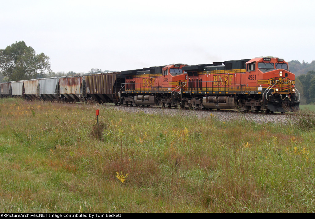 It was sunny when I left